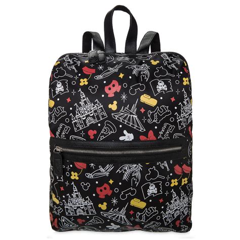 Black Disney Backpack Iucn Water
