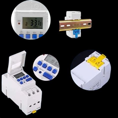 Lcd 16 240v Ac Programmable Din Type Digital Timer Controller 220 240 V At Rs 450 Piece In Noida