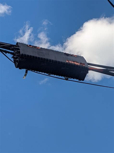 Does Anyone Know If This Is A Fiber Node If Not What Do They Look