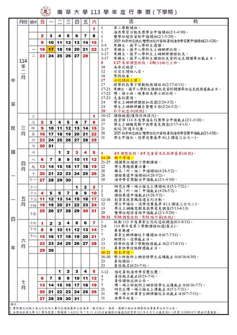 南華大學 教務處 歡迎您