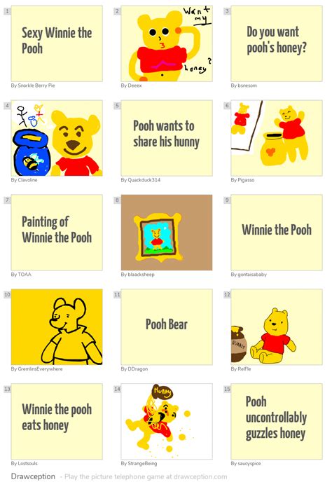Sexy Winnie The Pooh Drawception