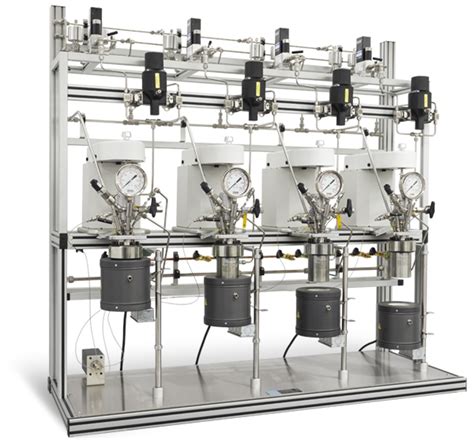 Four Reactor Parallel Systems Parr Instrument Company