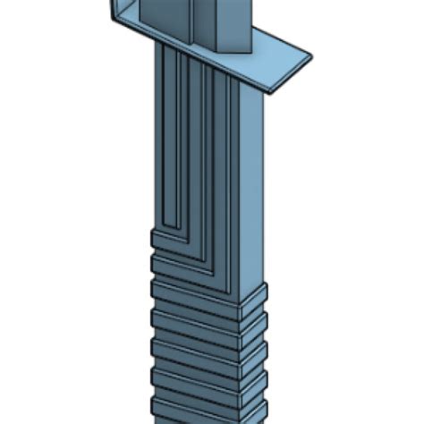 3d Printable The Darksaber By Donny Adams