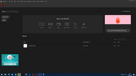 Adobe Animate Blank Black Home Screen Bug Adobe Community 11372700