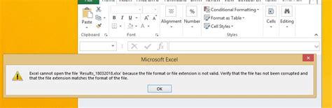 C Not Valid Format Or Extension When Open The Exported Excel Sheet