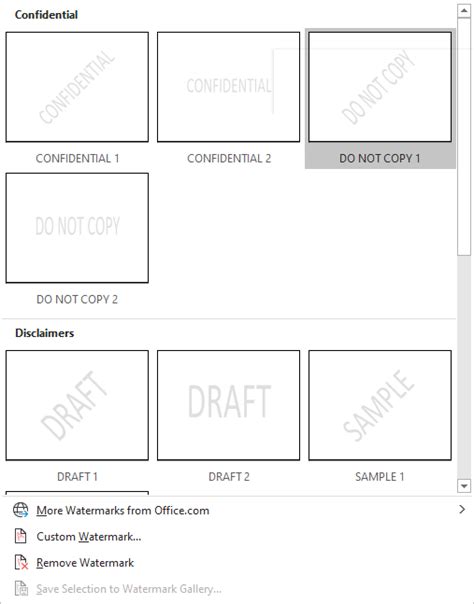 How To Insert A Watermark In Word Such As DRAFT Or Remove It