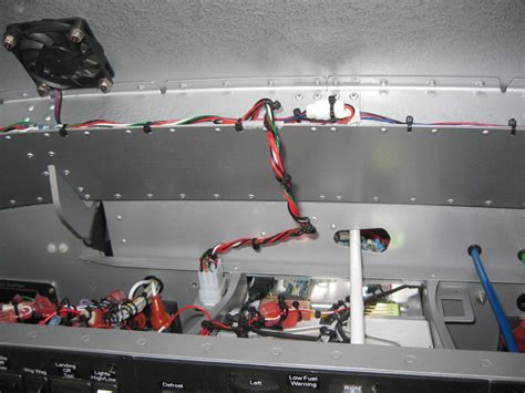 Es Vans Rv 14a Avionics Canopy Harness Switch And Fan Wiring