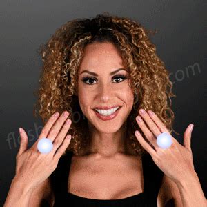 Multicolor Led Light Up Deco Ball Ring Flashingblinkylights