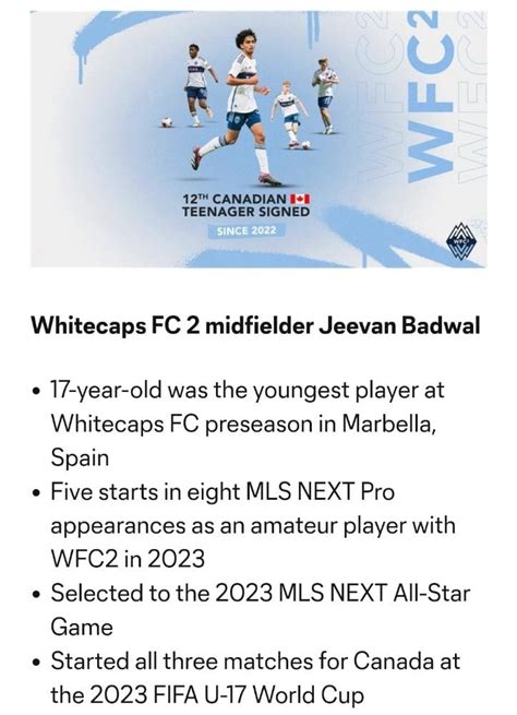 Jeevan Badwal Mens National Teams Canadian Soccer News