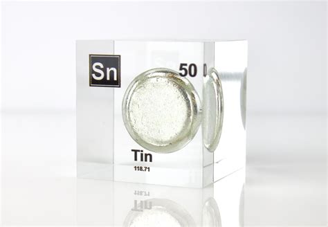 Tin Element Cube Engineered Labs