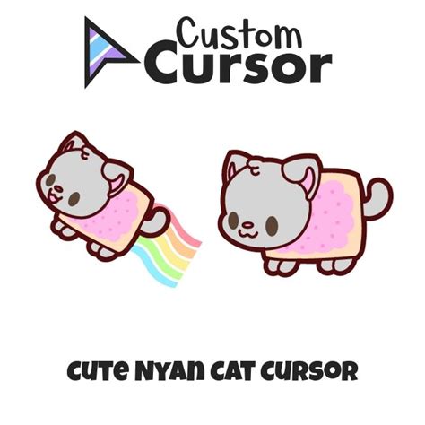Cute Nyan Cat Cursors Custom Cursor In 2025 Nyan Cat Cats Cute