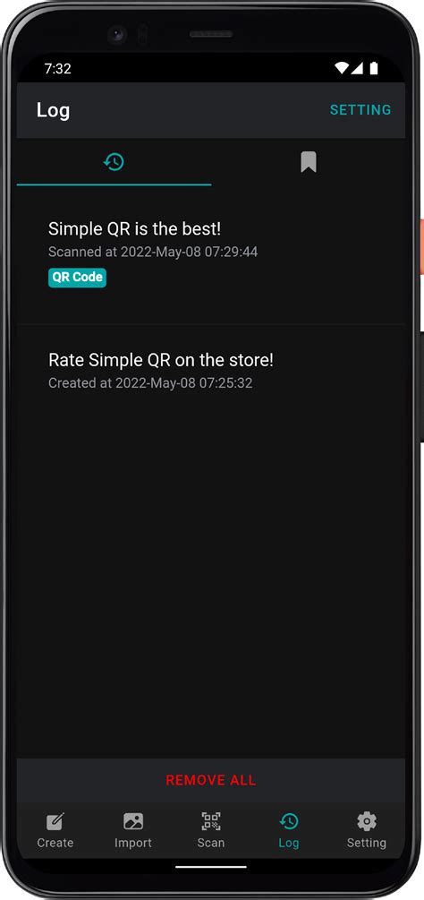 Github Tomfongsimple Qr Simple Qr A Simple App To Scan Create And Manage Qr Codes