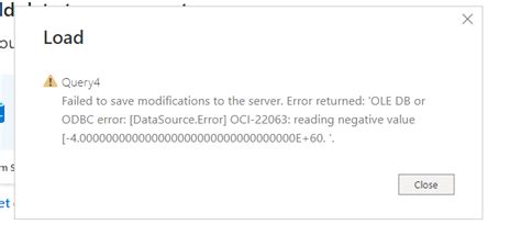 Failed To Save Modifications To The Server Error Microsoft Fabric Community