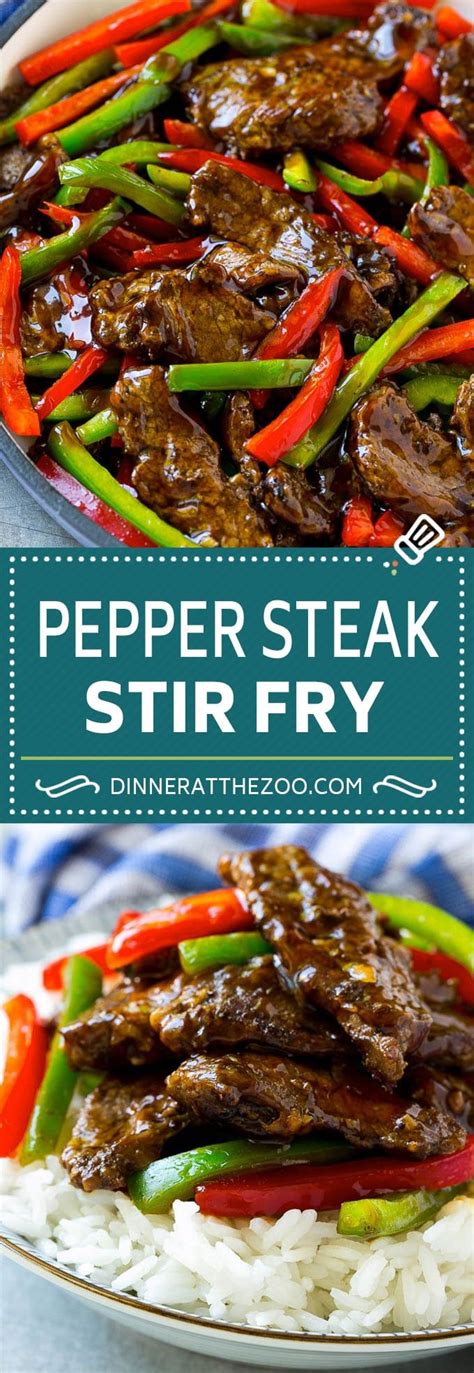 Pepper Steak Stir Fry Recipe Chinese Pepper Steak Steak Stir Fry