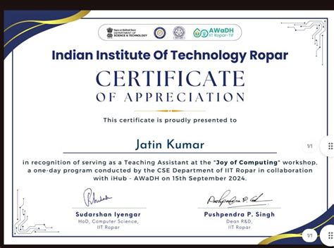 Jatin Kumar On Linkedin Codershigh Workshop Learning Teachingassistant Joyofcomputing