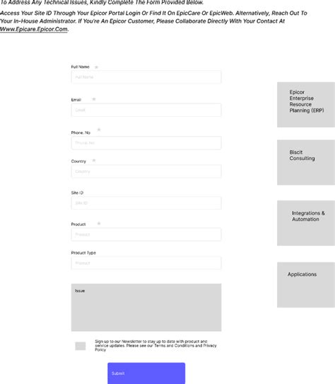 Customer Support Form Figma