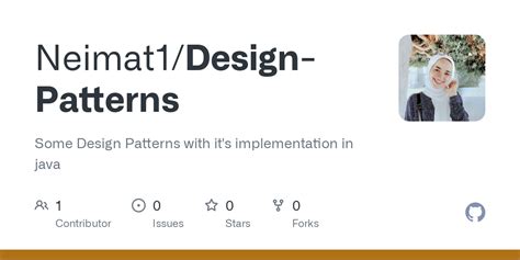 GitHub Neimat Design Patterns Some Design Patterns With It S Implementation In Java