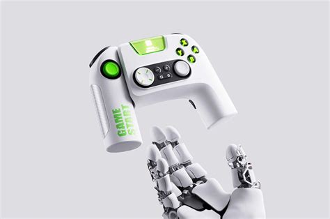 Gaming Controller With Detachable Module That Doubles As A Vr Input Controller Yanko Design