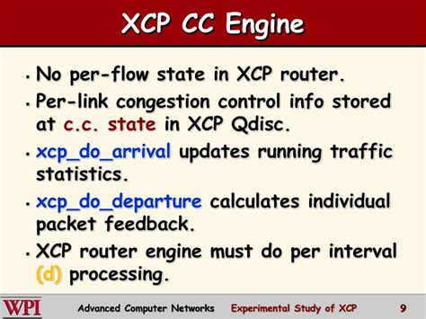 PPT An Implementation And Experimental Study Of The EXplicit Control Protocol XCP PowerPoint