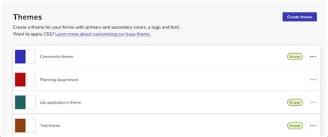 Create A Theme For Your Form Openforms Help Center