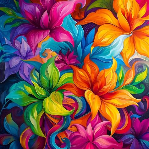 Premium Photo Abstract Vibrant Gradient Background