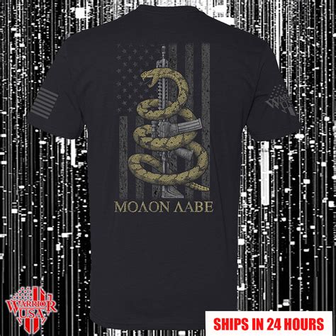 Moaon Aabe T Shirt Patriotic And Bold Warrior Usa