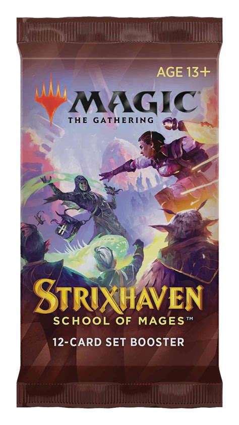 Strixhaven School Of Mages Set Booster Pack Strixhaven School Of Mages Set Booster Pack
