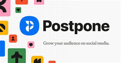 Social Media Scheduler Postpone