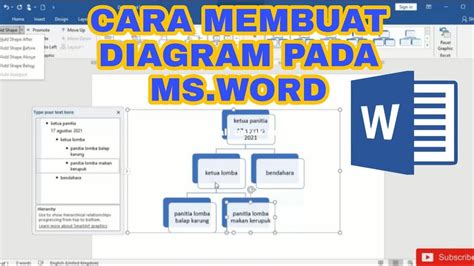 Cara Buat Diagram Di Word