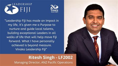 Ritesh Singh On Linkedin Leadership Fiji Leaders Leader Success