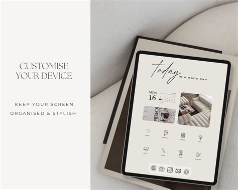 Nude Aesthetic WIDGETS APP ICONS Ipad IPhone Detailed