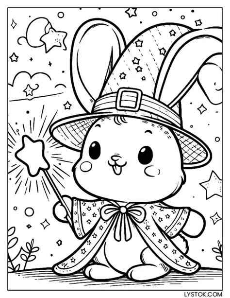 7 Безплатни за Печат Зайче Картинки за Оцветяване за Възрастни и Деца Pdf