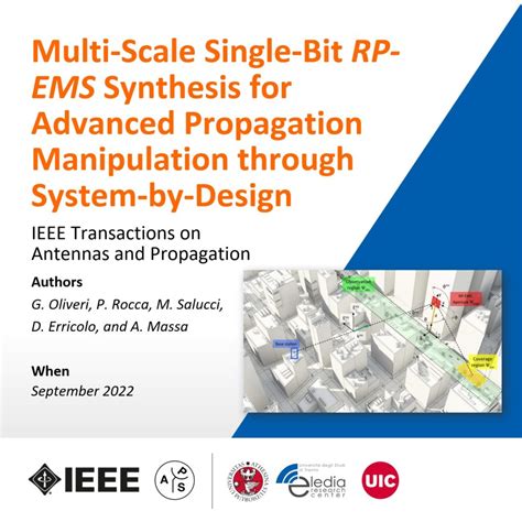 Multi Scale Single Bit Rp Ems Synthesis For Advanced Propagation Manipulation Through System By
