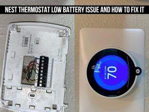 Nest Thermostat Low Battery Issue And How To Fix It