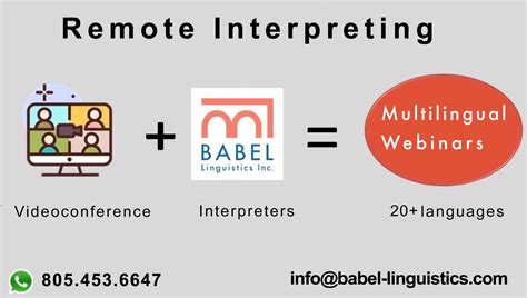 Babel Linguistics Inc Translation Interpreting More Usa