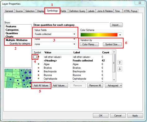 How To Symbolize Non Spatial Tabular Data Or Related Data In Arcmap