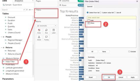 How To Show Top N Results In Tableau Chart