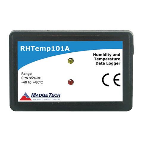 MadgeTech RHTEMP101A Temperature And Relative Humidity Extended Life