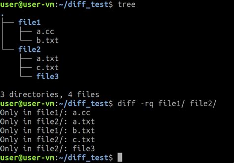 Linux笔记之diff和vimdiff Csdn博客