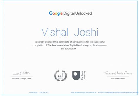 Vishal Joshi On Linkedin Fundamentals Of Digital Marketing