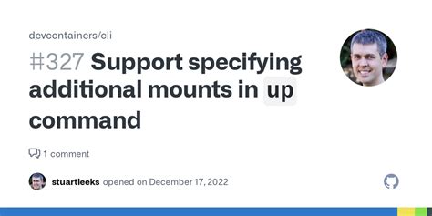 Support Specifying Additional Mounts In Up Command Issue 327