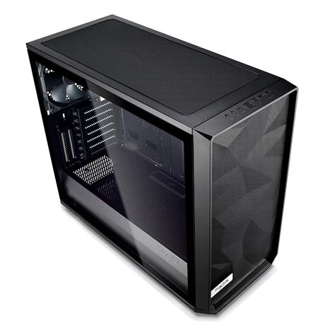 Fractal Design Fd Ca Mesh S2 Bko Tgl Meshify S2 Light Tint Tempered Glass Black Steel Atx Mid