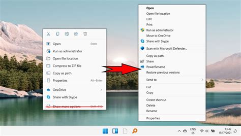 how to customize the new context menu in windows 11 winbuzzer