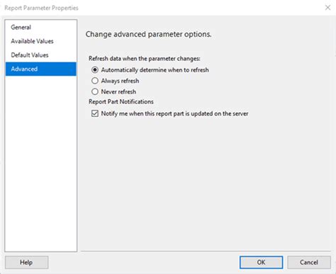 Sql Server Reporting Services Ssrs 2017 Parameters