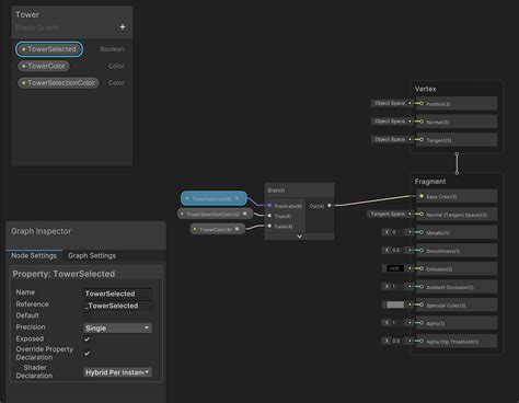 Boolean Property Supported In Material Override Use Float Property In Shader Instead Of