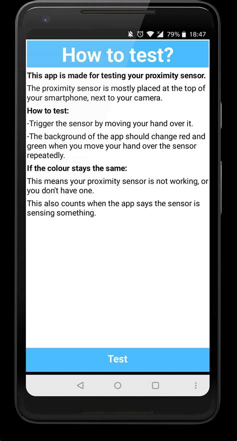 Proximity Sensor Test Apk For Android Download