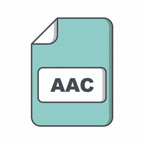 Aac File Format Extension Icon Download On Iconfinder