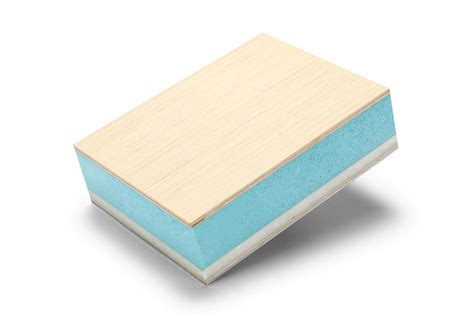 60mm Plywood Facing Petxps Multi Layer Foam Core Composite Panels