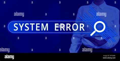 Inspiration Showing Sign System Error Word For Technological Failure Software Collapse Crash