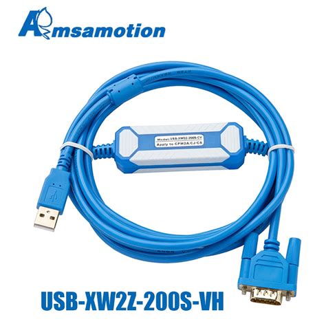 SZ Amsamotion Upgraded PLC Programming Cable USB XW Z S VH For Omron